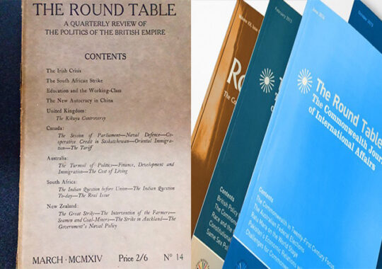 Round Table journal from 1914 to present day for review on Round Table ...