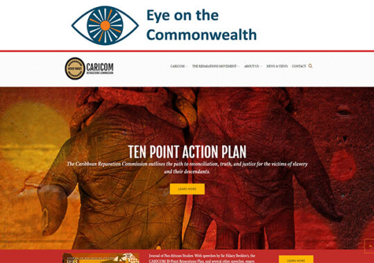 The Commonwealth and slavery reparations